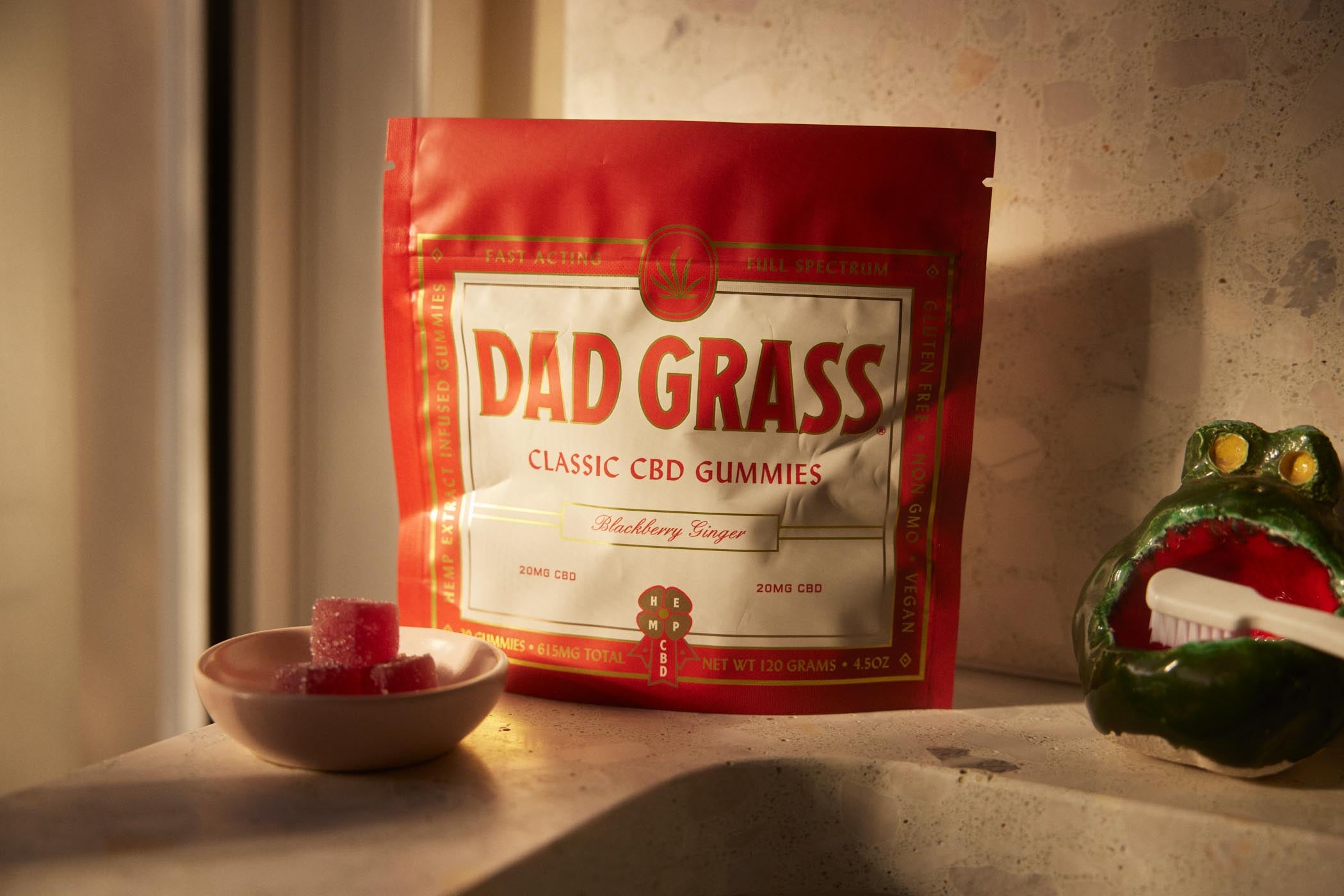 Classic Formula CBD Gummies for Stress, Anxiety & Pain | Dad Grass