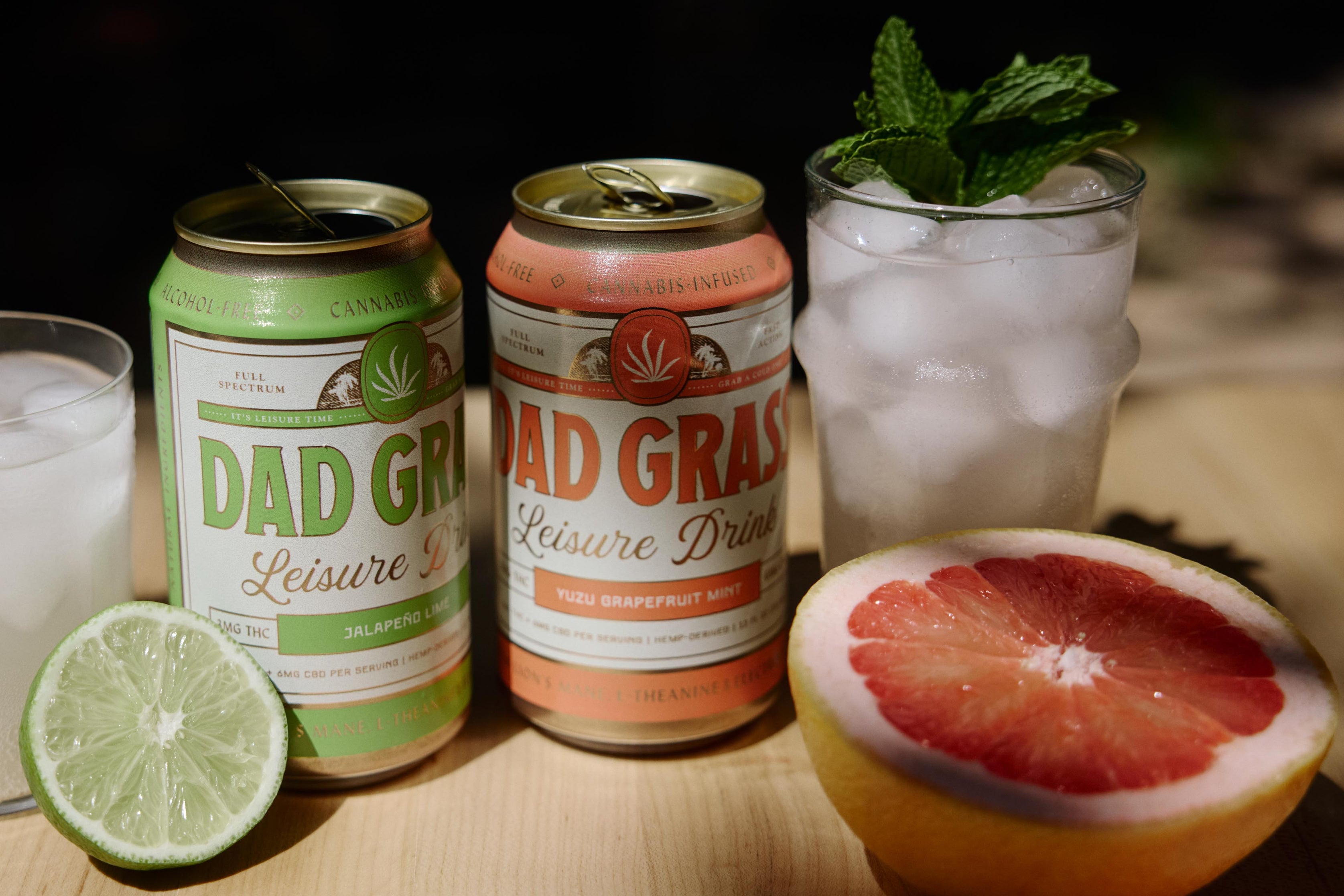 Dad Grass: Low-Dose Hemp Pre-Rolls, THC Gummies & Drinks
