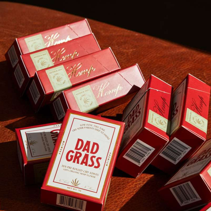 Hemp CBD Pre Rolls In 10 Pack | Dad Grass