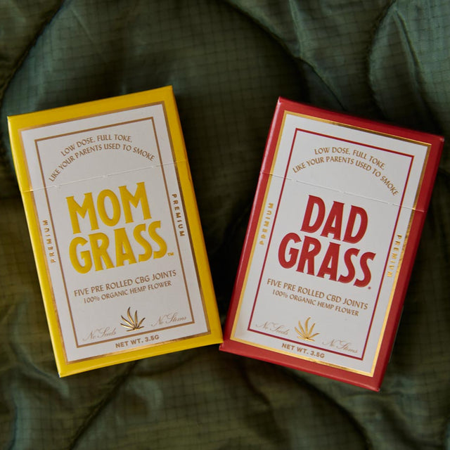 Dad Grass: Low-Dose Hemp Pre-Rolls, THC Gummies & Drinks